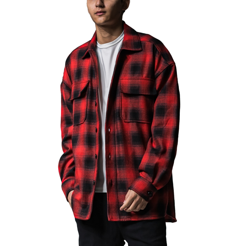 RESOUND CLOTHING（リサウンドクロージング） CHECK CPO SHIRTS JK