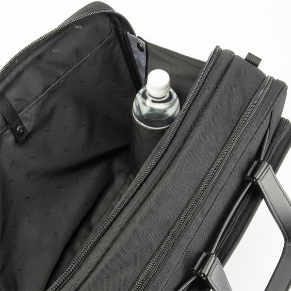 Ace ace. EVL-4.0 ブリーフケース (20L) マチ拡張 B4収納 15.6インチPC対応 2気室 撥水 ビジネスバッグ 通勤 ...