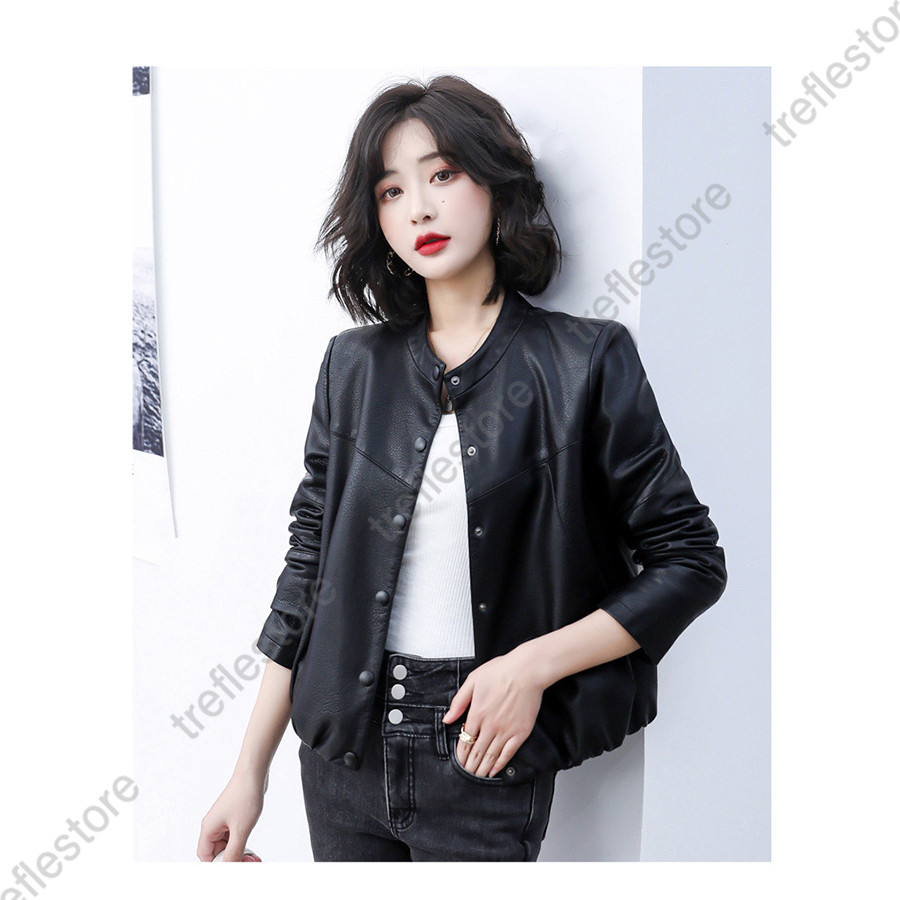 レディース革ジャン 本革 秋冬 レザージャケット ライダースジャケット バイクウェア シングル 女性用 上品 防寒防風 : treflestore - 通販 - Yahoo!ショッピング