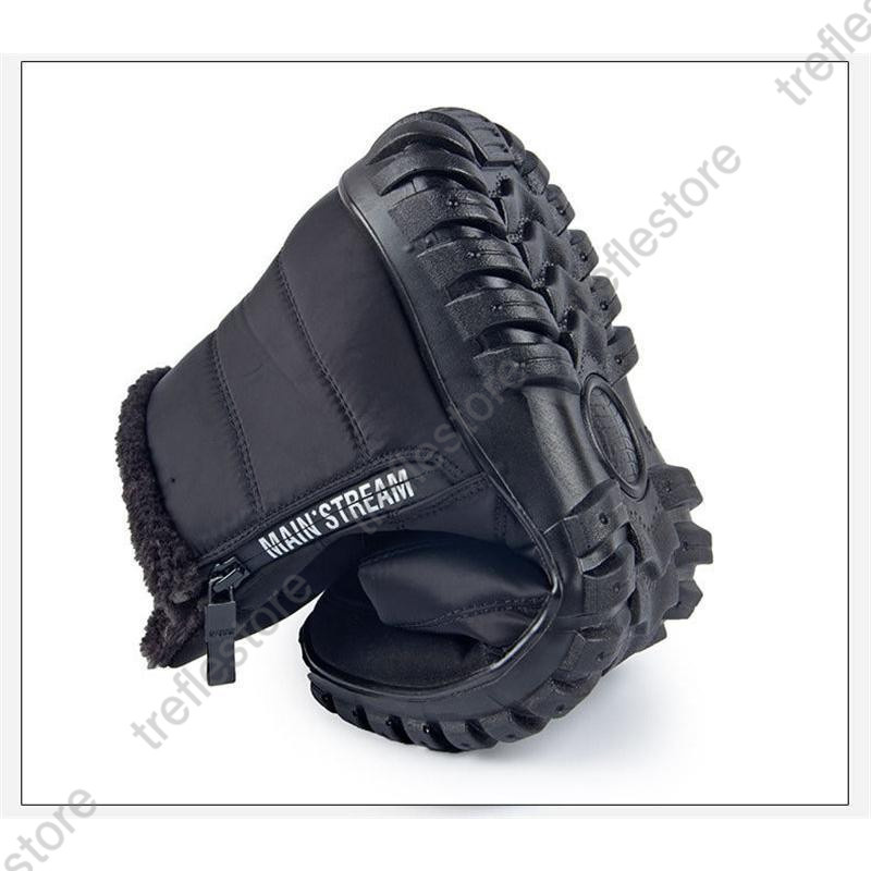 スノーシューズ スノーブーツ メンズ ムートンブーツ 防水 雪靴 無地 ショートブーツ 冬 カジュアル 防寒撥水 裏フリース 滑り止め : treflestore - 通販 - Yahoo ...