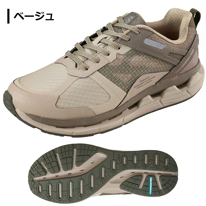 防水シューズ メンズ スニーカー 防水 軽量 幅広 4e ワイド カジュアルシューズ リラフィット RF0101 360° 通気性 防水機能 ローカット アウトドア スポーツ ...