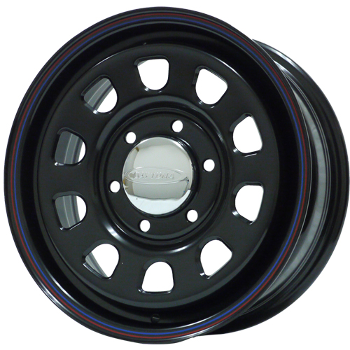 DAYTONA'S デイトナ ブラック 16-6.5J 6H139.7 ＋45 ホイール4本セット キャラバン E25 E26 NV350 車検対応！ : タイヤショップTWOMAX - 通販 ...