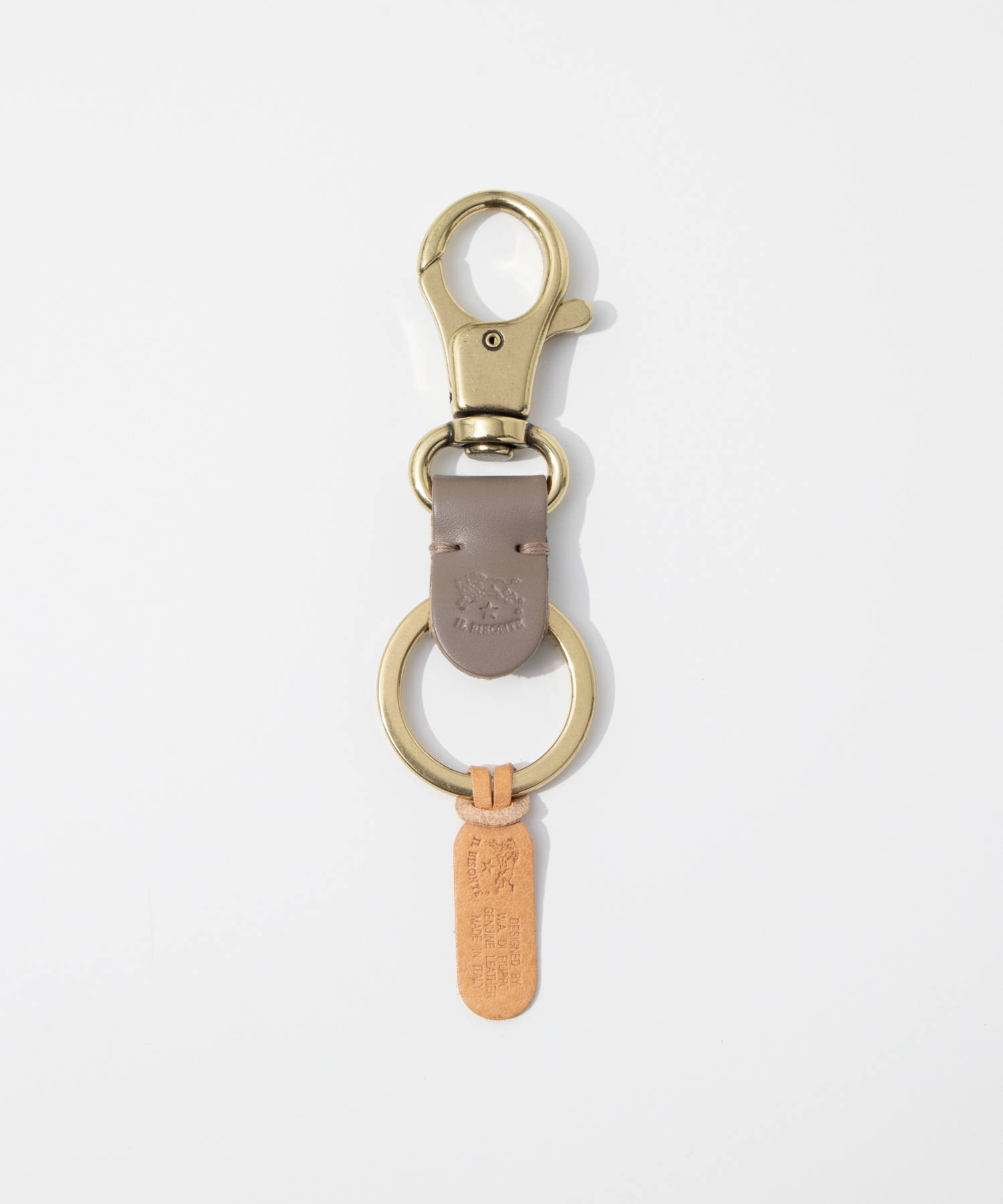 IL BISONTE イル ビゾンテ SKH016 PG0001 キーリング C0551 メンズ レディース ファッション小物 : U-STREAM - 通販 - Yahoo!ショッピング