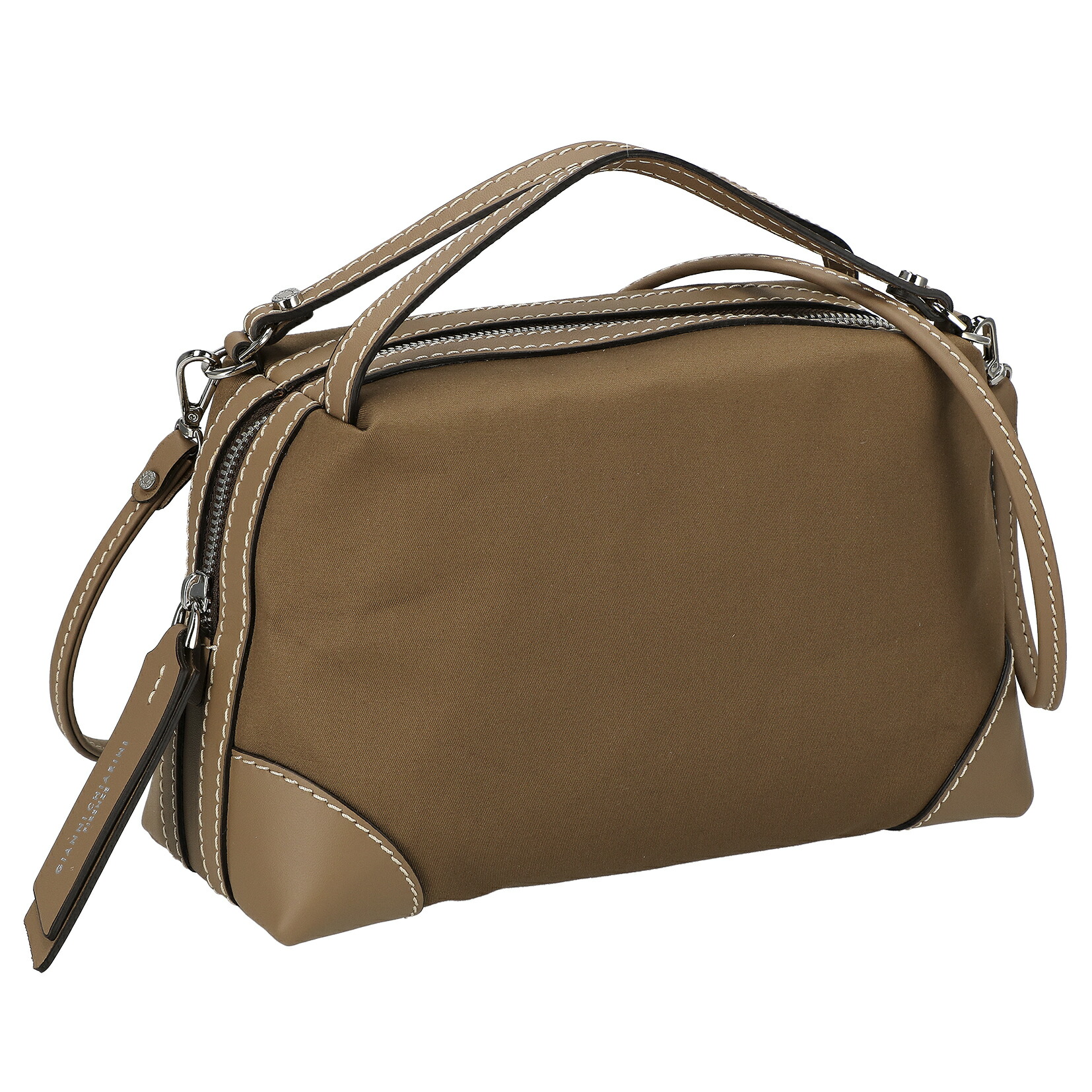 GIANNI CHIARINI ジャンニキアリーニ バッグ ハンドバッグ ALIFA M アリファ BS 8648 VAR.BEIGE レディース 2WAY ショルダー付 ポーチ付 : U ...