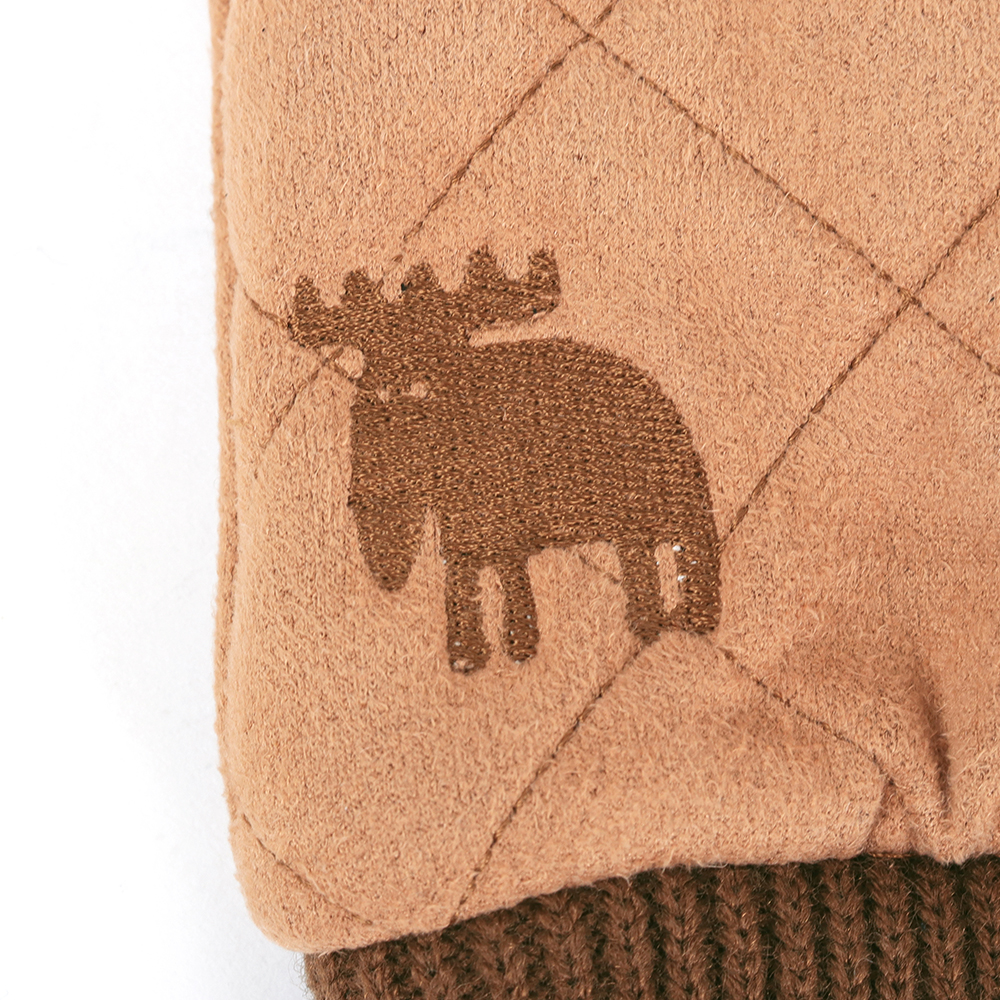 Moz モズ レディースキルティングスエード裏ボアグローブ 669-1014 : 669-1014 : 帽子のDeux chapeau - 通販 - Yahoo!ショッピング