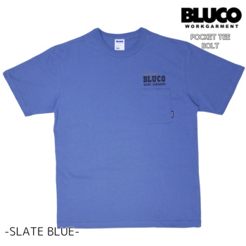 BLUCO（ブルコ） セール 半袖Tシャツ POCKET TEE -BOLT- 153-22-012 Tシャツ 胸ポケット クリックポスト送料 ...