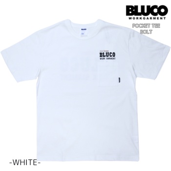 BLUCO（ブルコ） セール 半袖Tシャツ POCKET TEE -BOLT- 153-22-012 Tシャツ 胸ポケット クリックポスト送料 ...