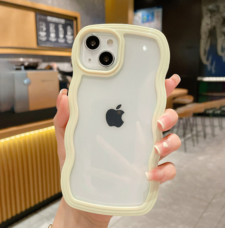 UNiCASE iPhoneケース iPhone15 14 13 SE 8 7 スマホケース スマホ ケース 韓国 人気 トレンド 背面型 ウェーブ型 なみなみ うねうね SNS映え プチプラ ...