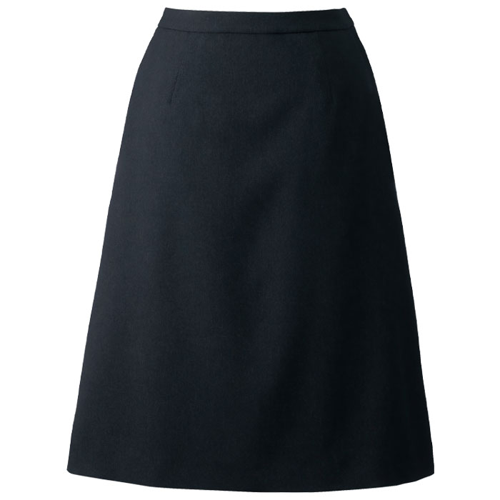 事務服 Aラインスカート U9321 UNILADY 57cm丈 レディース オフィスウェア 仕事服 無地 制服 ユニフォーム 5号-19号 ...