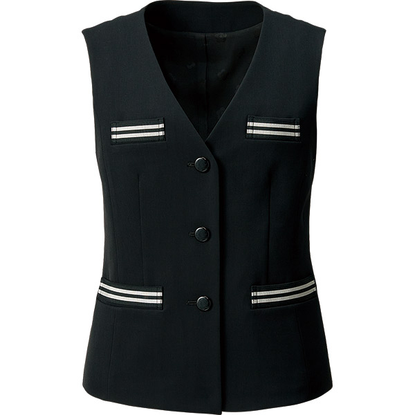 受付事務服 マリークヮント ベスト M23151 M23152 トリクシオンRダブルベネシャン :48m23151:ワーキングユニフォーム ...