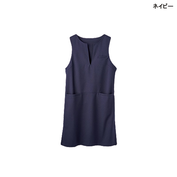 HANECTONE カウンタービズ チュニックワンピ 7747 ストレッチミルドツイル コスメ・ビューティー : ワーキングユニフォームストア - 通販 - Yahoo!ショッピング