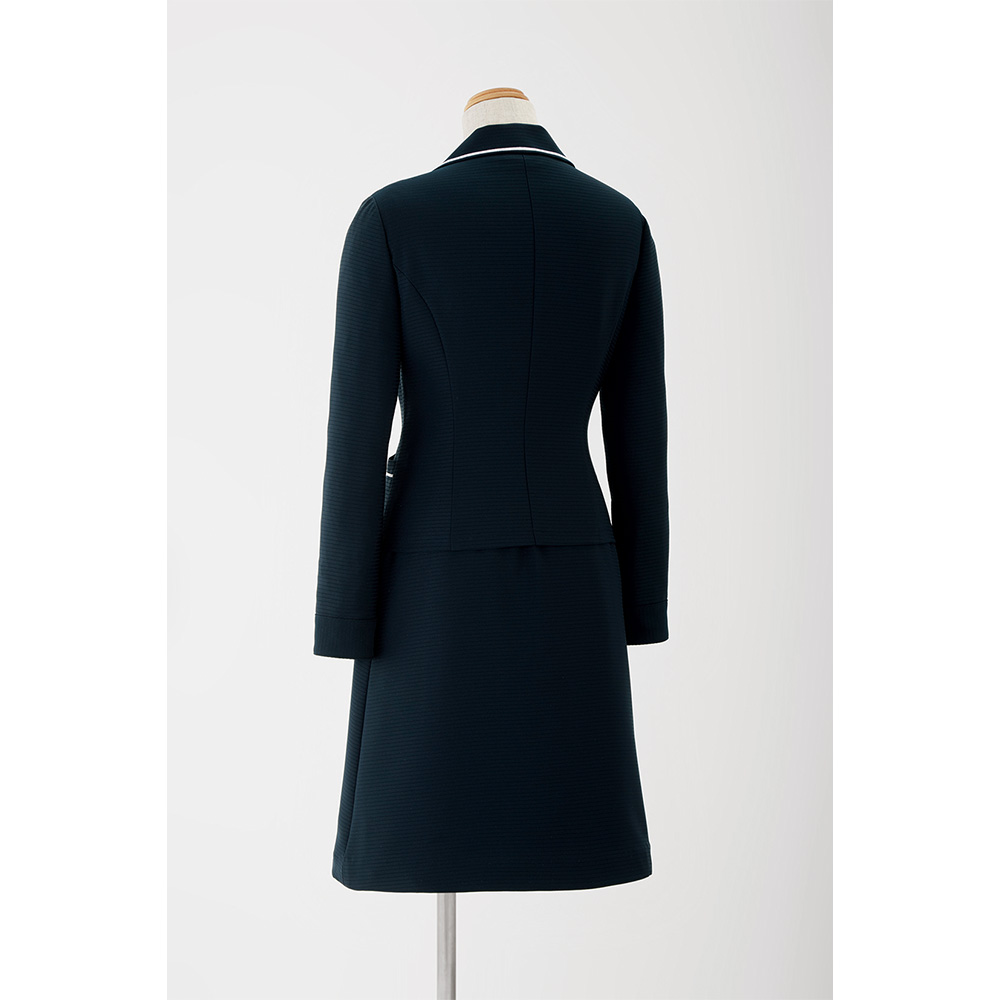 ジョア en joie アンジョア 長袖オーバーブラウス 17号 19号 レディース オフィス 制服 事務服 受付 コンパニオン かわいい ...