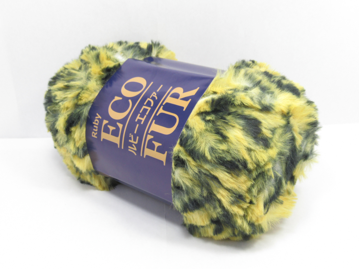 元廣 SKI スキー RUBY ECOFUR ルビーエコファー 毛糸 : 世界の毛糸ユニオンウール - 通販 - Yahoo!ショッピング