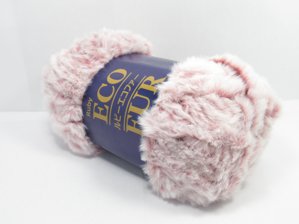 元廣 SKI スキー RUBY ECOFUR ルビーエコファー 毛糸 : 世界の毛糸ユニオンウール - 通販 - Yahoo!ショッピング