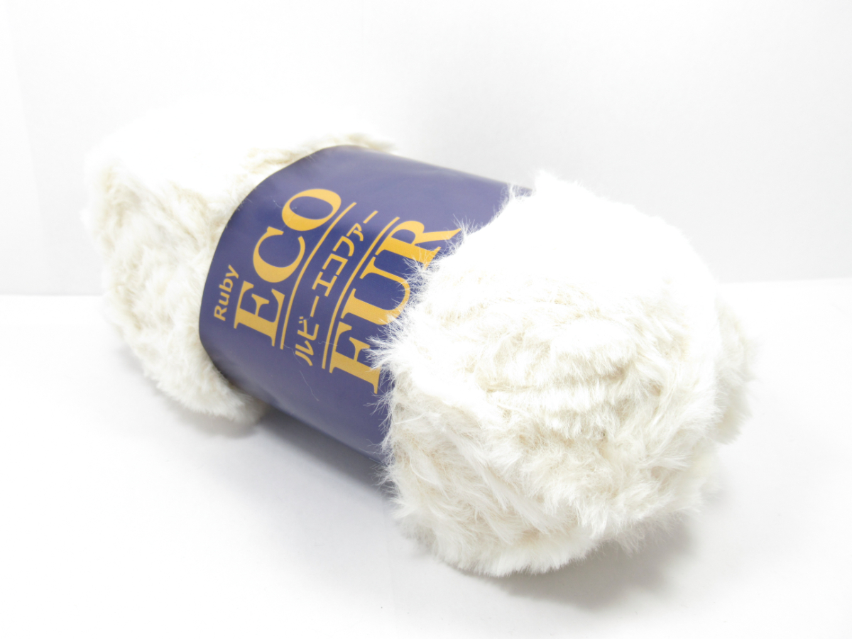 元廣 SKI スキー RUBY ECOFUR ルビーエコファー 毛糸 : 世界の毛糸ユニオンウール - 通販 - Yahoo!ショッピング