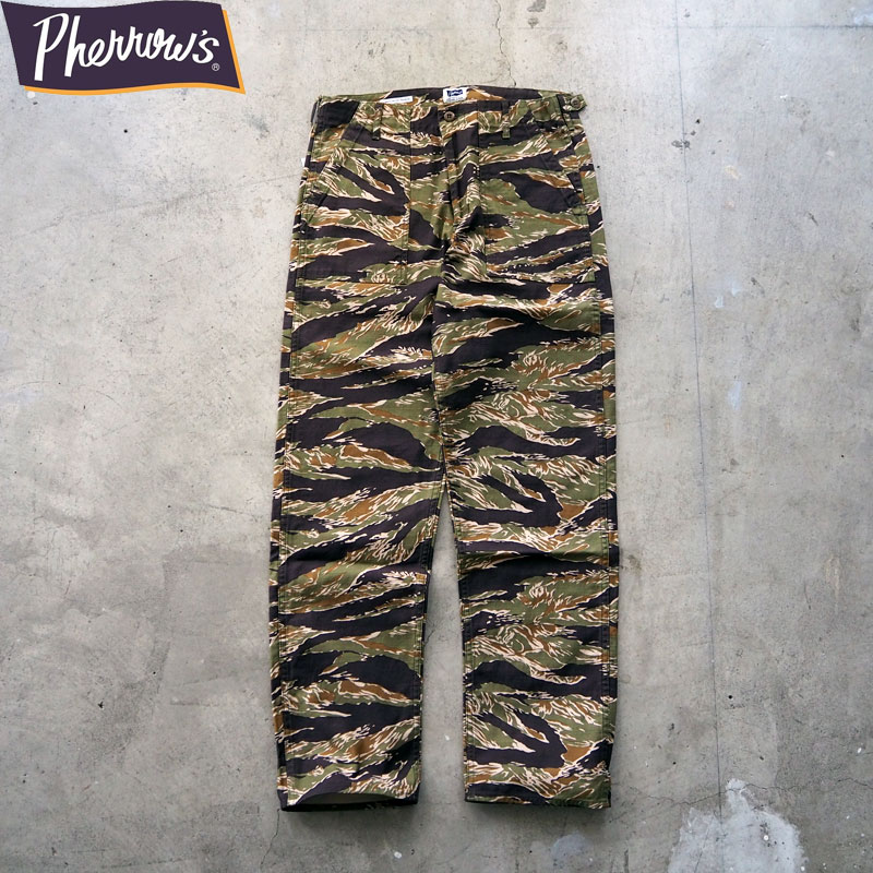Pherrow's フェローズ パンツ PHERROW'S ベイカーパンツ PUP1 メンズ ベイカー 日本製 ブッシュ ミリタリー カモフラ カモ柄 : United Parks - 通販 ...