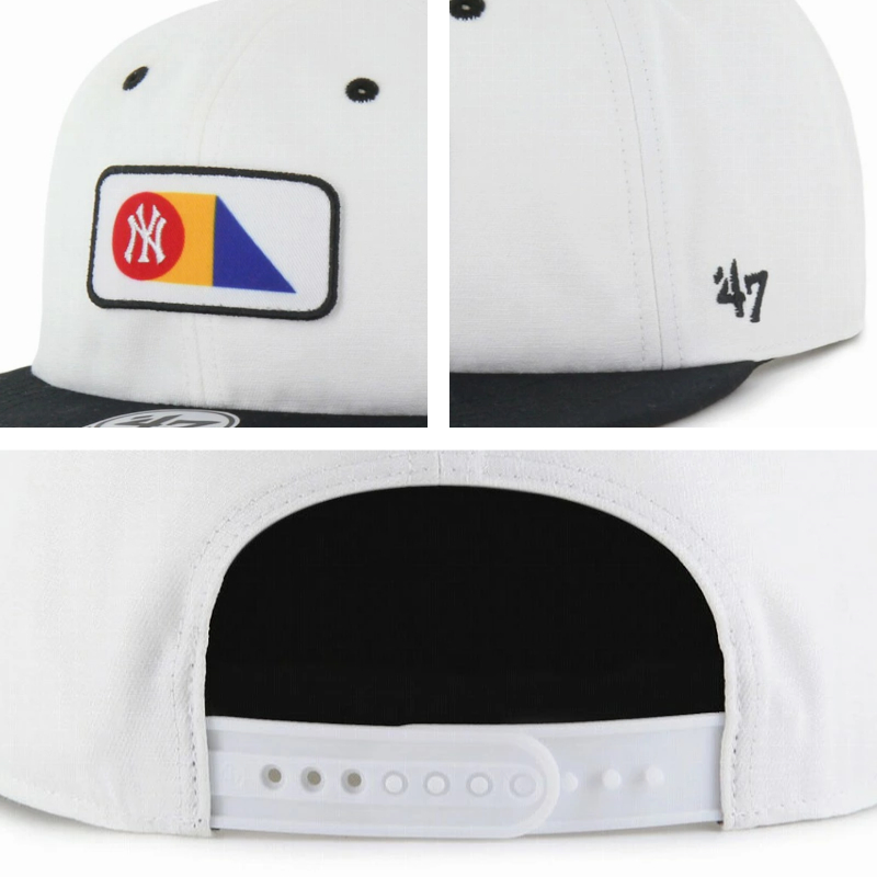 47（フォーティーセブン） '47 Yankees Primary Purpose '47 CAPTAIN RL White × Black ...