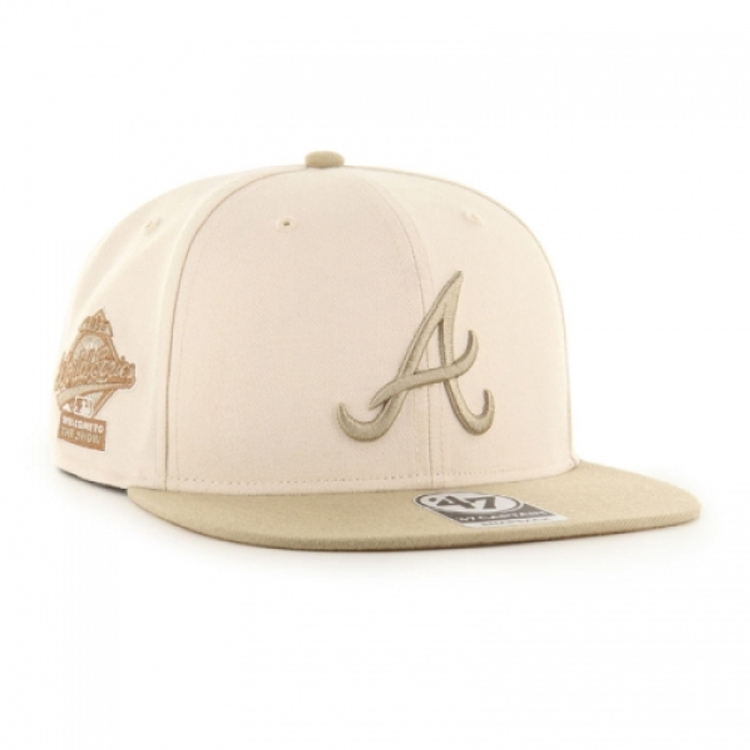 47Brand 47 フォーティーセブン Braves Sierra Shot World Series‘47 CAPTAIN cap ...
