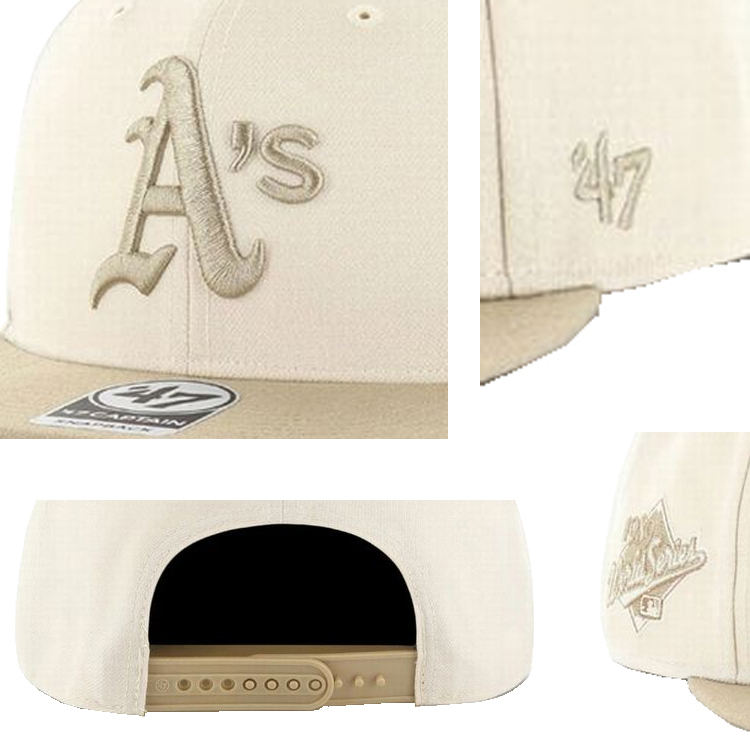 47Brand 47 フォーティーセブン Athletics Sierra Shot World Series‘47 CAPTAIN cap ...