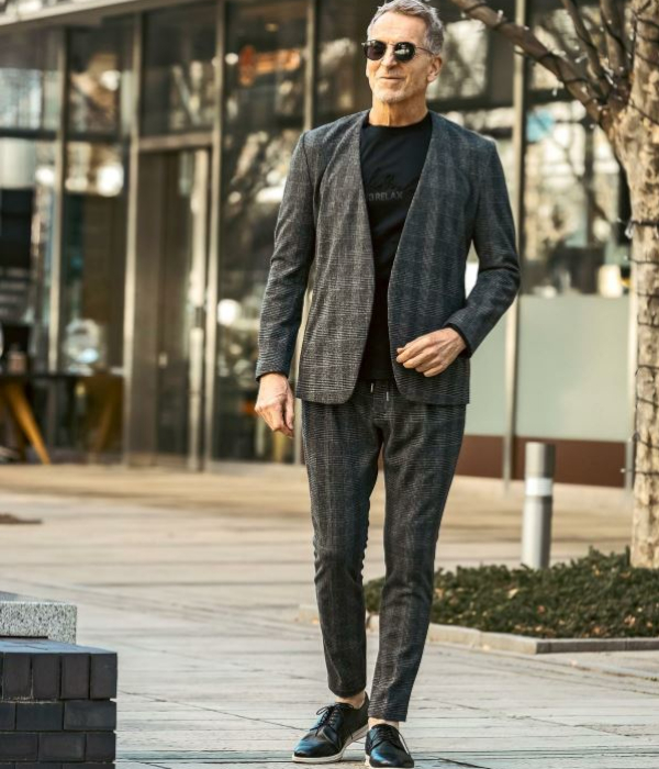 1PIU1UGUALE3 RELAX ウノピゥウノウグァーレトレ リラックス グレンチェックスラックス メンズ スーツパンツ スリム きれいめ カジュアル 男性 秋冬 1PIU1UGUALE3 RELAX ウノピゥウノウグァーレトレ リラックス グレン