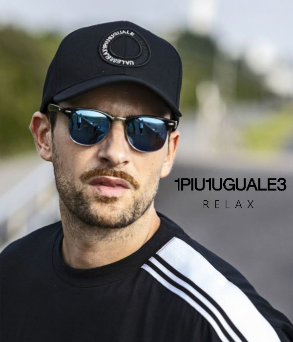 1PIU1UGUALE3 RELAX ウノピゥウノウグァーレトレ リラックス サークルロゴキャップ 帽子 CAP メンズ カジュアル スポーツ ...