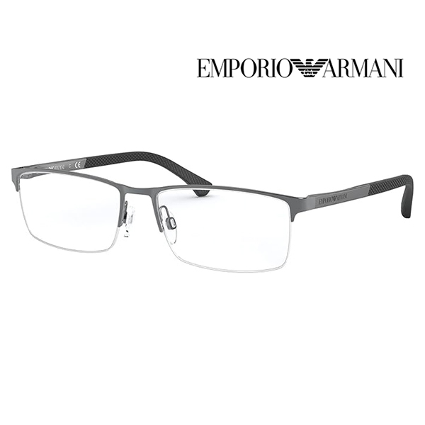 EMPORIO ARMANI エンポリオアルマーニ EA1041 3003 55 伊達 メガネ 眼鏡 ナイロール スクエア : ワッツアップ ...