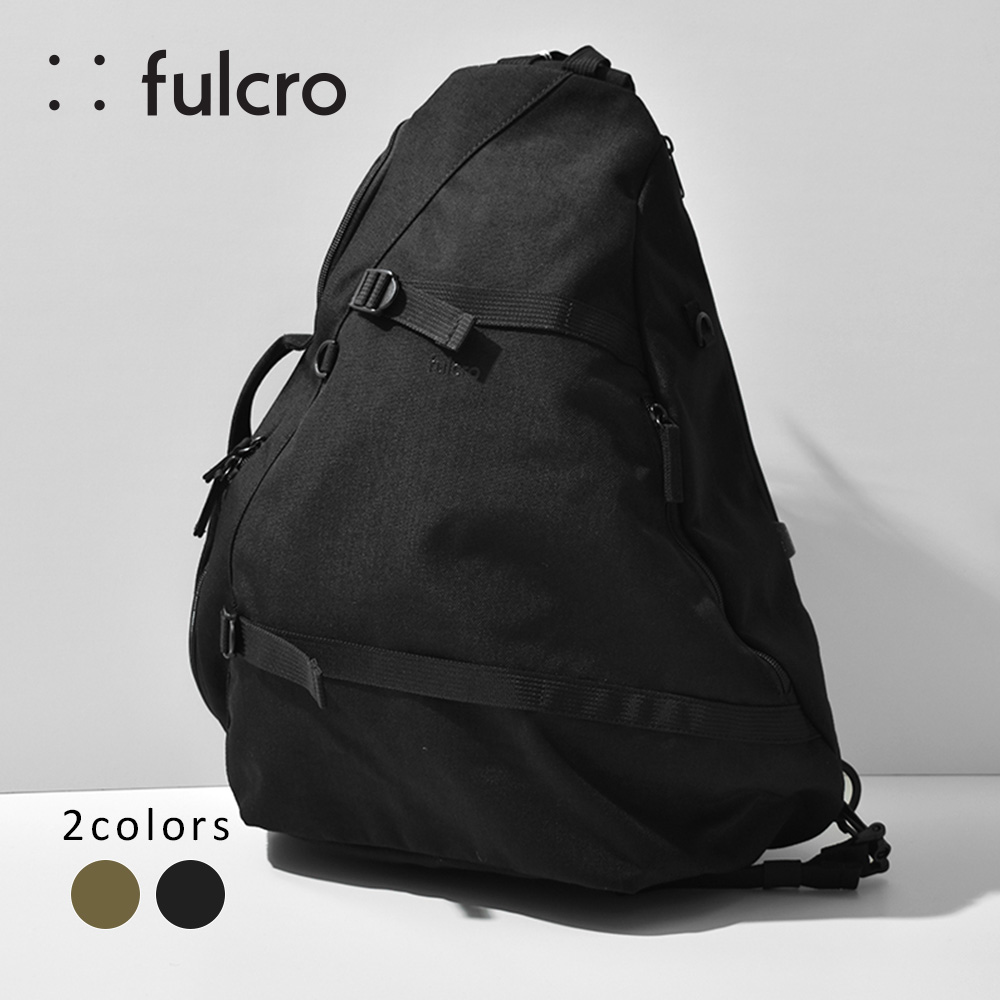 ボディバッグ 無地 クロスボディ 撥水加工 fulcro フルクロ 軽い 軽量 通勤 通学 大容量 カジュアル おしゃれ タブレット 収納 ...