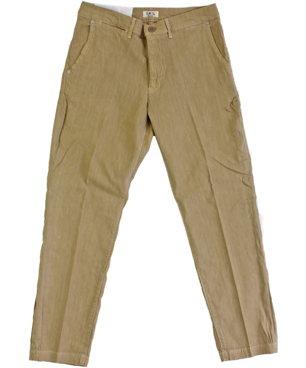D.M.G. トラウザーパンツ ドミンゴ リネンパンツ DMG テーパード 麻