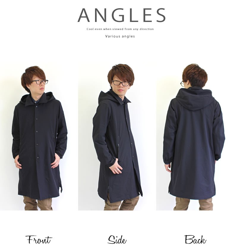 Johnbull（ジョンブル） トレンチコート メンズ ダブルクロス 2WAY