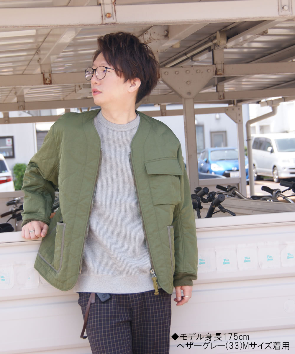 Johnbull ジョンブル メンズ ヘビー ワッフル クルー ネック Johnbull ジョンブル メンズ ヘビー ワッフル クルー ネック