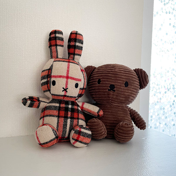 Miffy ぬいぐるみ ボリス ベア 24cm ミッフィー コーデュロイ くま ブラウン ブルーナ グッズ かわいい おしゃれ 大人 子供 3歳以上 ボントントイズ BTT-035BR ...