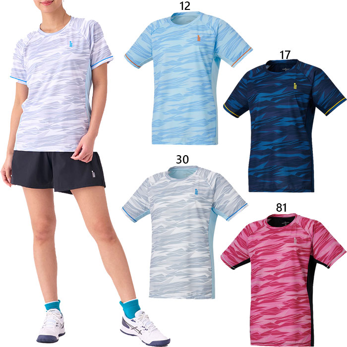 GOSEN（ゴーセン） レディース ゲームシャツ テニス バドミントン