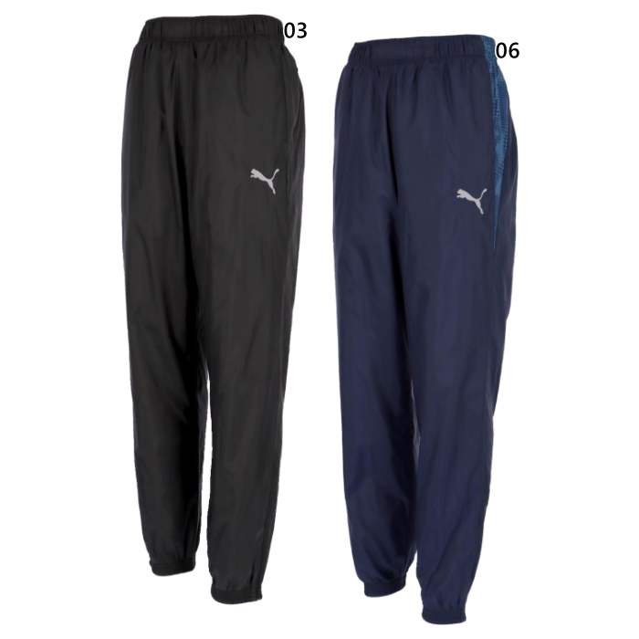 PUMA プーマ スポーツウエア TEAMCUP ウラトリコット ピステパンツ ネイビー XL 660406 06 PUMA（プーマ） メンズ チームカップ tteamCUP ウラトリコット ピステ