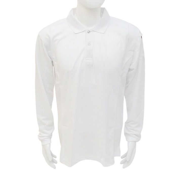 BURTLE（バートル） 303 長袖ポロシャツ 3Lサイズ ホワイト ビバホーム : ビバホーム オンライン ヤフー店 - 通販 - Yahoo!ショッピング