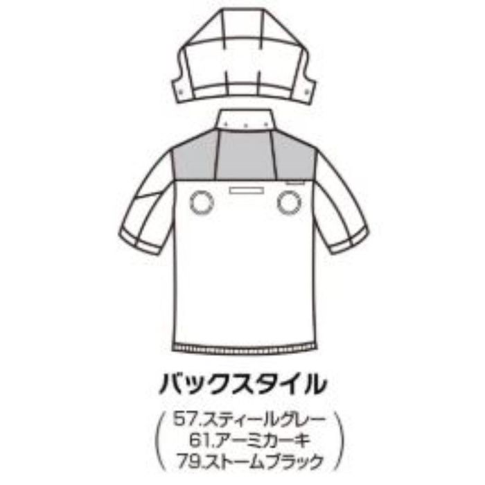 BURTLE（バートル） BURTLE AIRCRAFT エアークラフト AC2086 スティールグレー XLサイズ Sグレー ビバホーム : ビバホーム オンライン ヤフー店 - 通販 ...