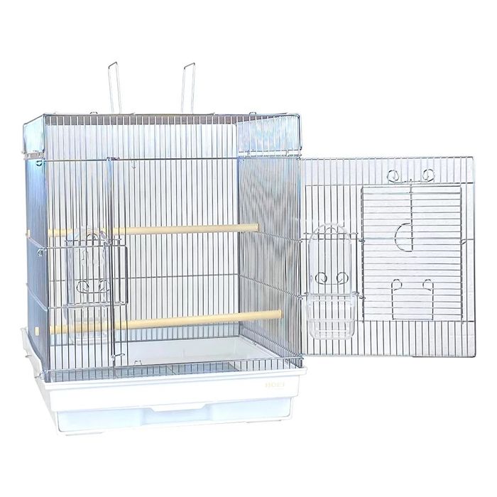 HOEI 465手のりケージ 幅465 ・奥行き465 ・高さ565mm ホワイト ビバホーム : ビバホーム オンライン ヤフー店 - 通販 - Yahoo!ショッピング