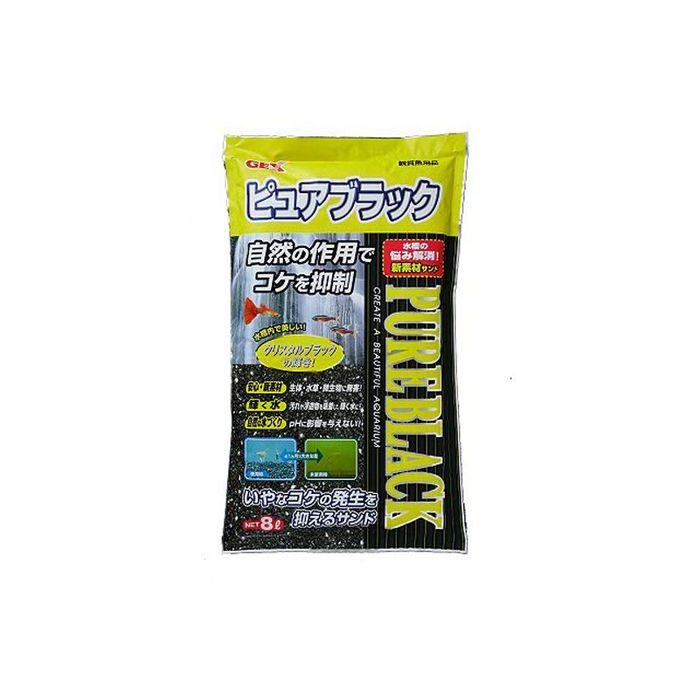 GEX（ジェックス） GEXピュアブラック8L 8.0L 観賞魚用床材 ビバホーム : ビバホーム オンライン ヤフー店 - 通販 - Yahoo!ショッピング