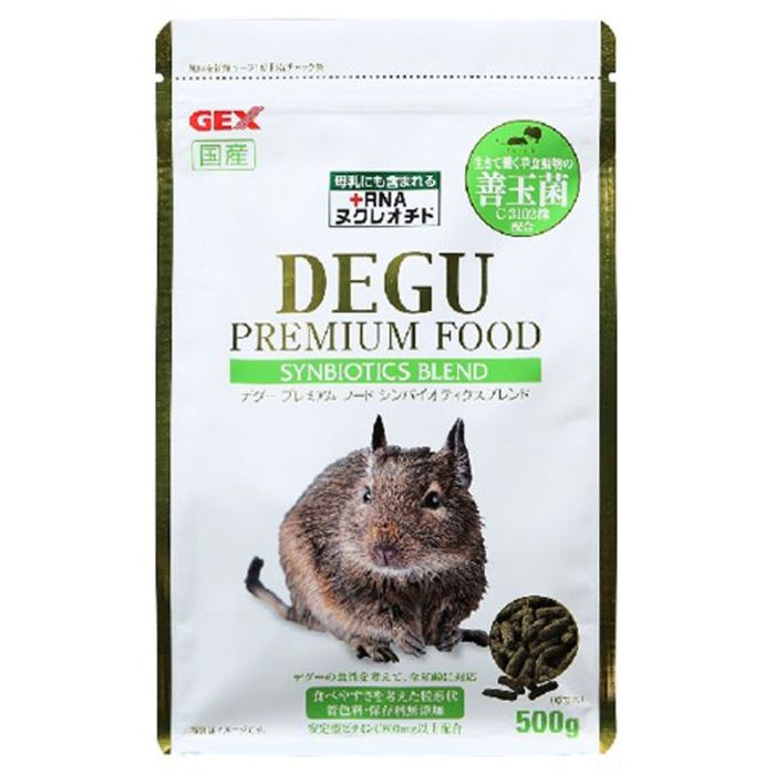 GEX デグープレミアムフードシンバイオティクスブレンド500g その他サイズ1 その他カラー1 ビバホーム : ビバホーム オンライン ...