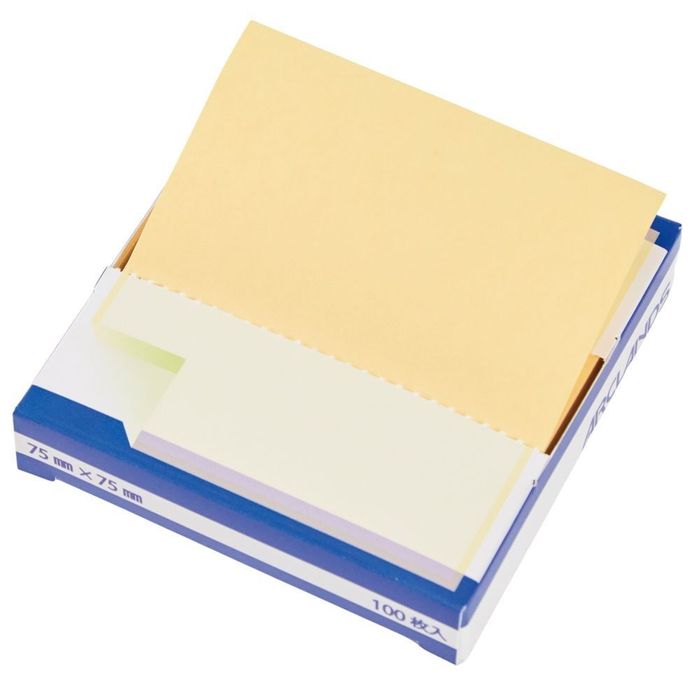 ポップアップ付箋75×75mm100枚 100P 黄色 ビバホーム : ビバホーム オンライン ヤフー店 - 通販 - Yahoo!ショッピング