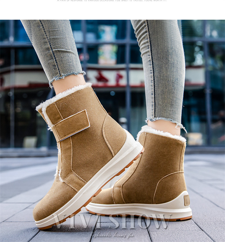 ムートンブーツ スノーブーツ ブーツ レディース ファーシューズ