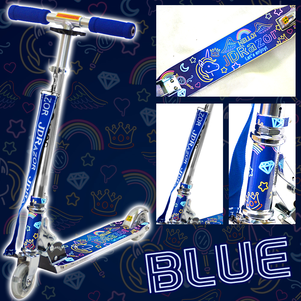 JD RAZOR キックボード ネオン 子供 ( 2輪 コンパクト JD RAZOR キックボード ネオン 子供 ( 2輪 コンパクト