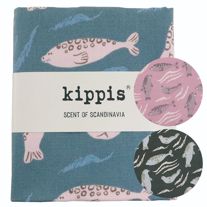 kippis（キッピス） カットクロス 4枚 セット 約53cm × 50cm 北欧風 オックス シーチング : 手芸用品 ダブルノート ...