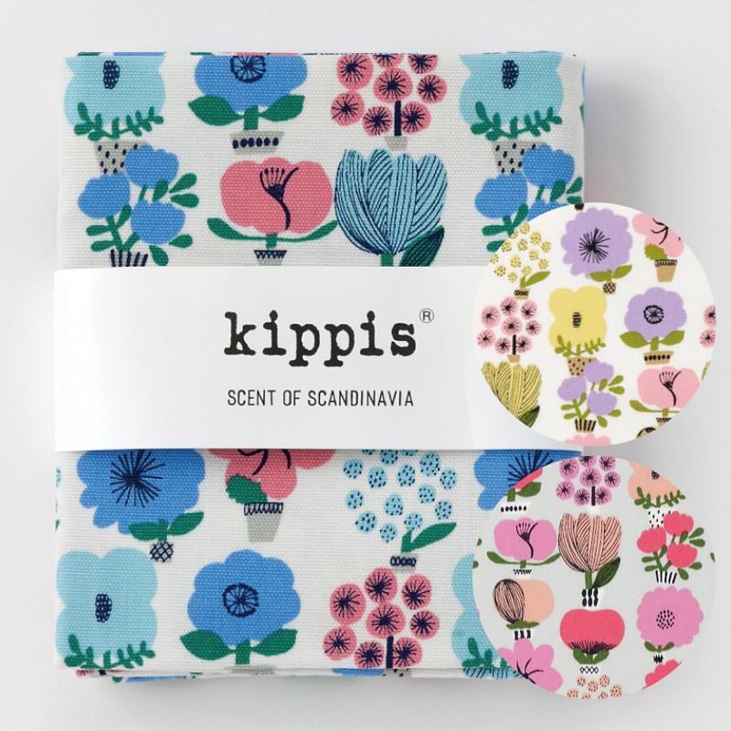 kippis（キッピス） カットクロス 4枚 セット 約53cm × 50cm 北欧風 オックス シーチング : 手芸用品 ダブルノート ...