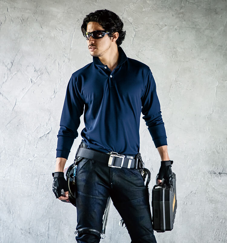 作業服 バートル BURTLE 長袖ポロシャツ 303 4L 通年 ストレッチ 吸汗速乾 消臭 作業着 ユニセックス メンズ レディース : 作業服の渡辺商会・返品交換OK安心 - 通販 ...