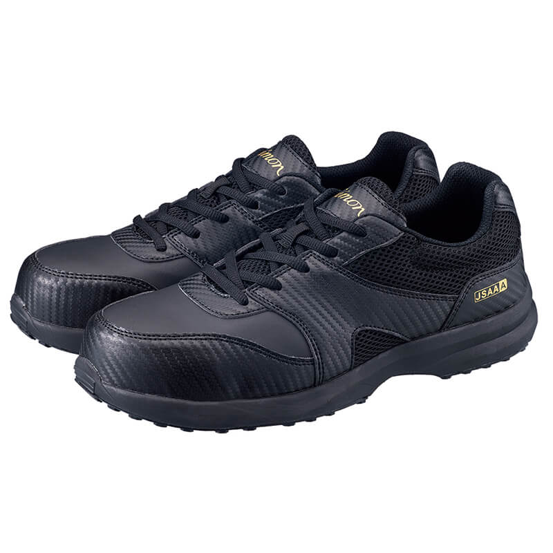 シモン 安全靴 Simon KN111 ブラック 22.0-23.5cm EEE JSAA規格 A種