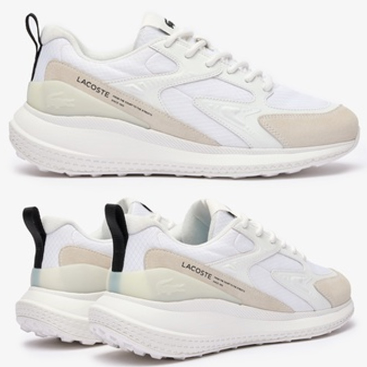 ラコステ メンズ L003 EVO 124 3 SMA スニーカー シューズ 紐靴 カジュアル ローカット ホワイト 白 送料無料 LACOSTE 47SMA0121 LACOSTE（ラコステ） スニーカー メンズ LACOSTE L003 EVO 124 3 SMA