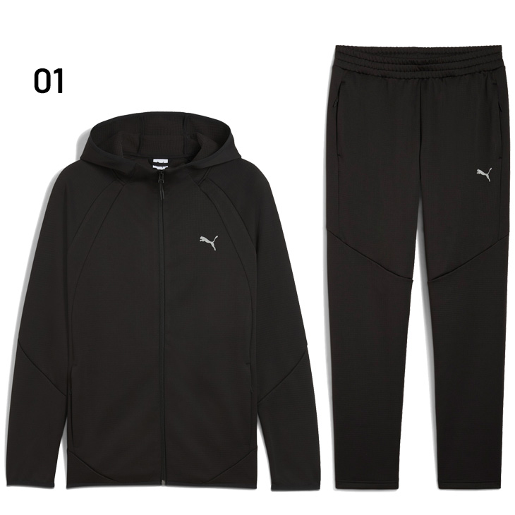PUMA（プーマ） メンズ 上下セット PUMA EVOSTRIPE ウォーム 長袖