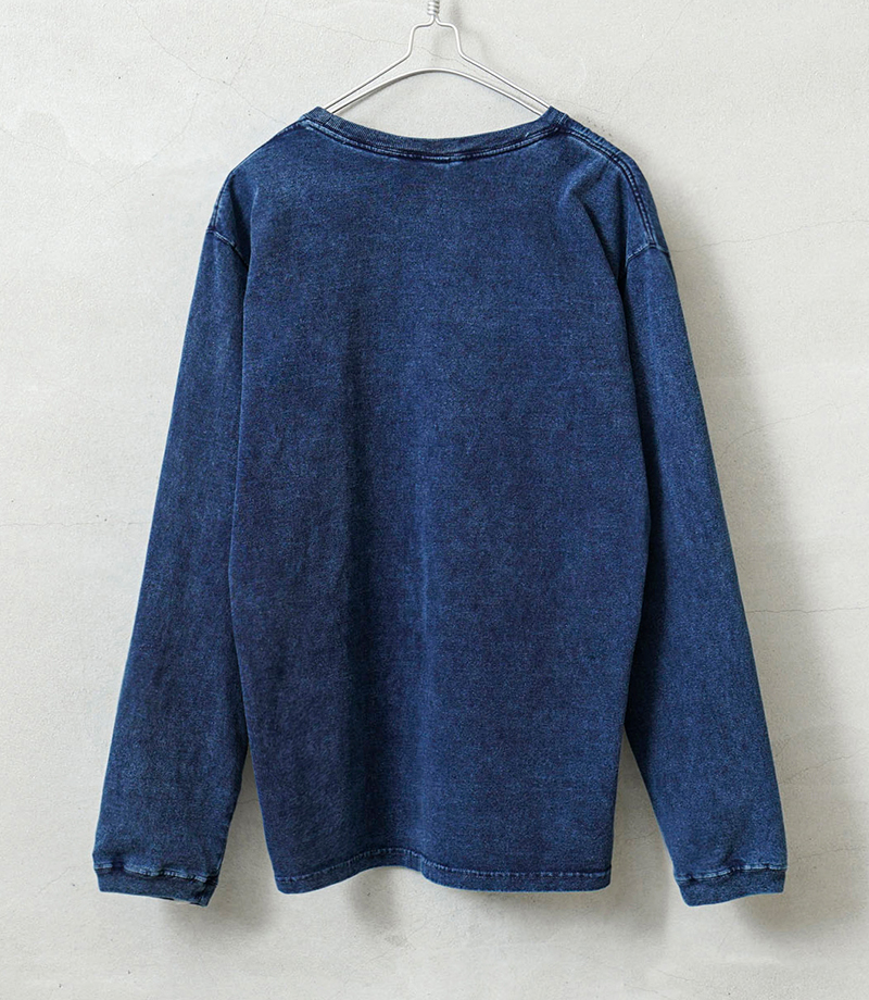 GOOD ON（グッドオン） GOLT-1306IS L/S ポケット Tシャツ INDIGO