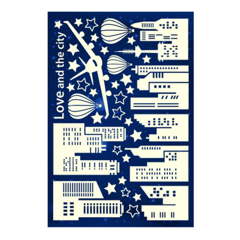 ウォールステッカー 蓄光シール 星 蓄光 星空 惑星 宇宙 ハート 流れ星 ハロウィン 恐竜 天井 子供部屋 リビング インテリア シール y1 :mat-059:ウォールステッカー本舗 ...