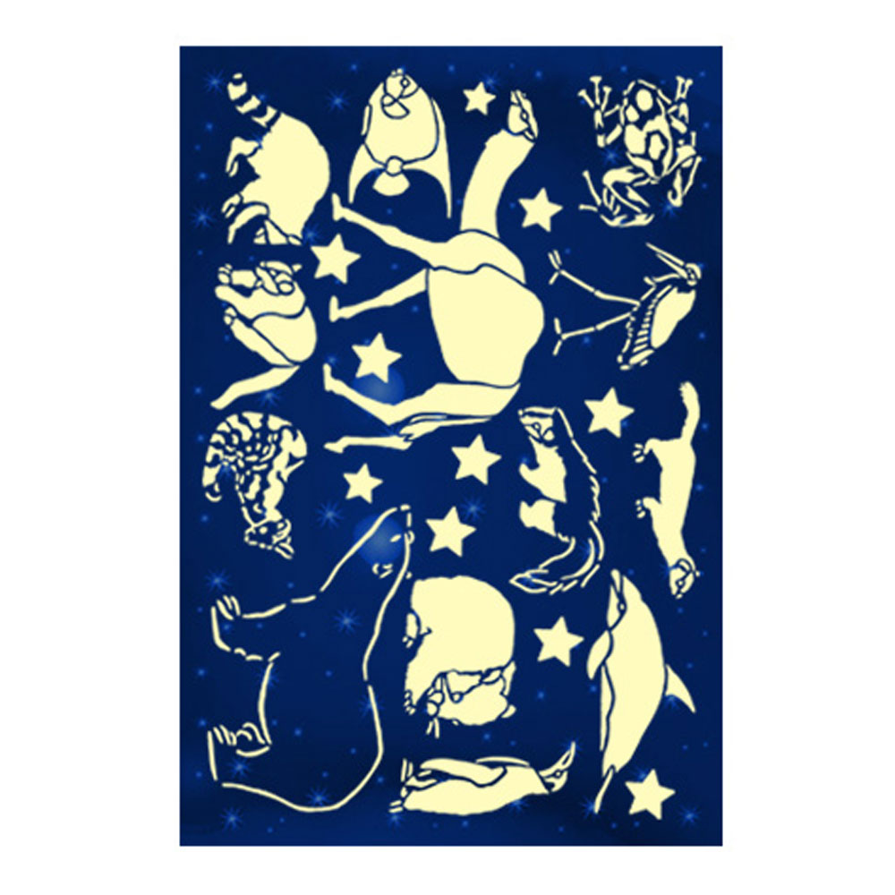 ウォールステッカー 蓄光シール 星 蓄光 星空 惑星 宇宙 ハート 流れ星 ハロウィン 恐竜 天井 子供部屋 リビング インテリア シール y1 :mat-059:ウォールステッカー本舗 ...